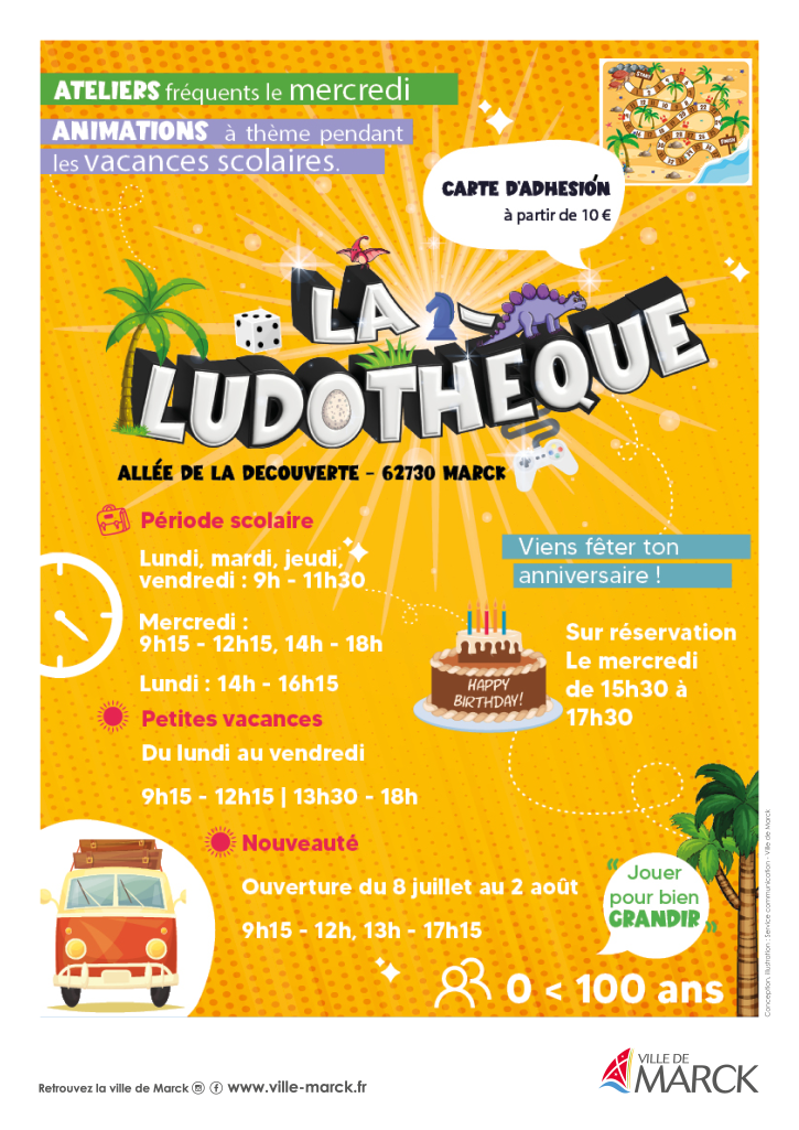 La Ludothèque | Ville de Marck